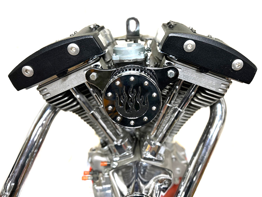 HARLEY Evolution Shovelhead Rocker Box Cover Set fits 1985-1999 FLT, 1 ...