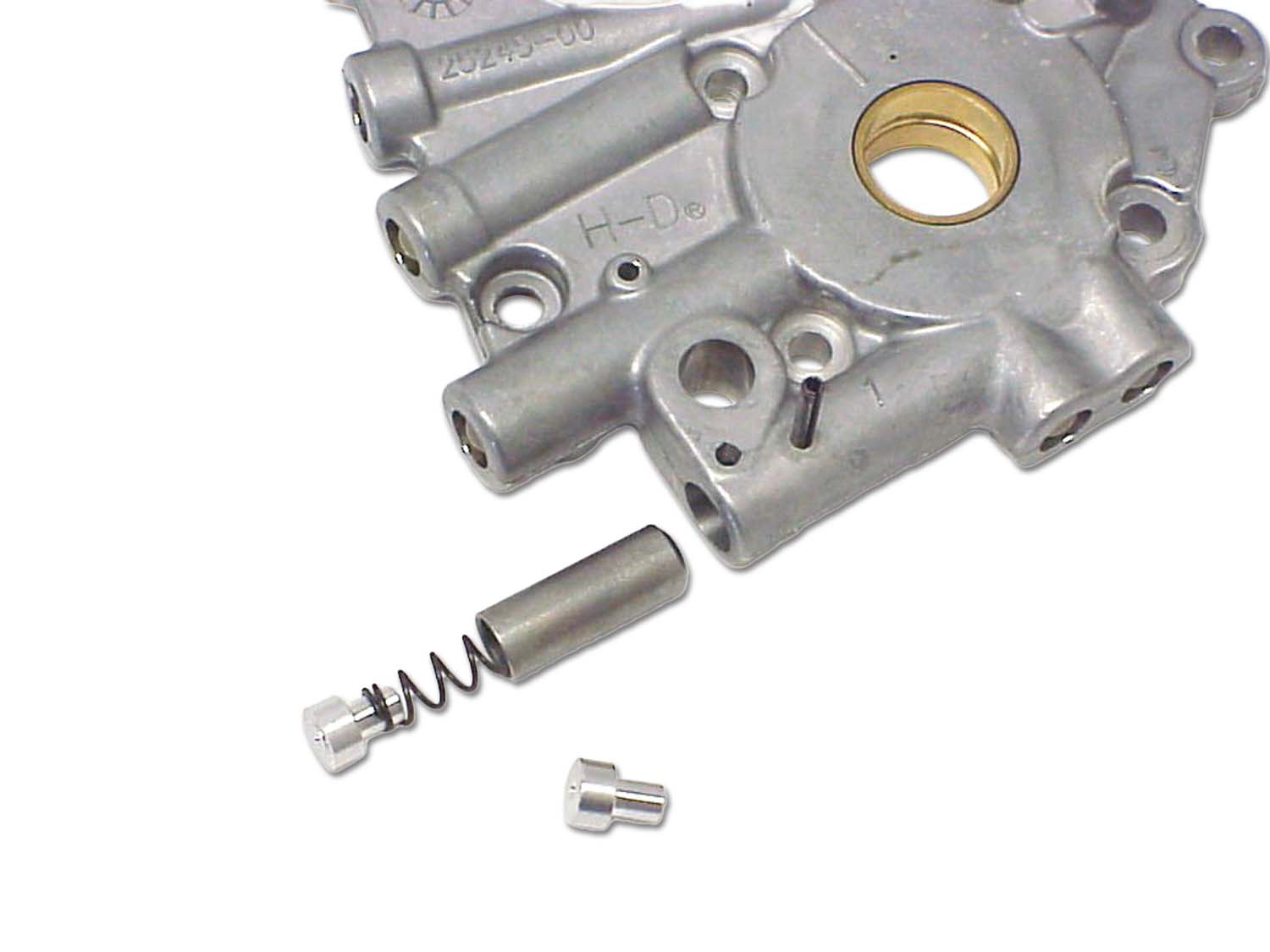 HARLEY Oil Pressure Gauge Bypass Shim fits 1999-2017 FXST, 1999-2017 F ...