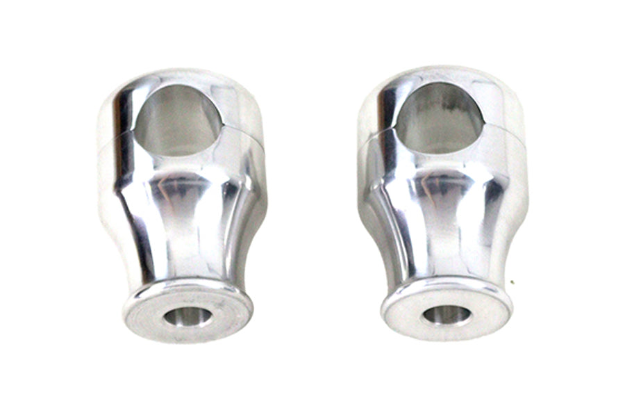 HARLEY 2 inch Glide Riser Set Polished fits 0- Custom, application ...