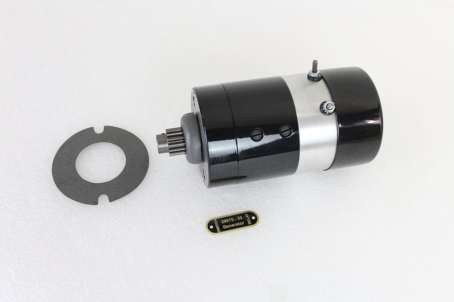 HARLEY Black 32E 6 Volt Generator Assembly Overhead Valve fits 1941-19 ...