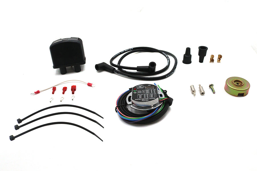 Complete Ultima Programmable Single Fire Ignition Kit HARLEY BIG TWIN ...