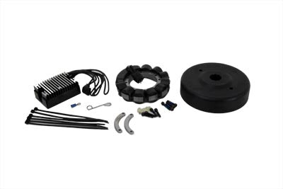 HARLEY 18 Amp Alternator Charging System Kit fits 1970-1980 FL, 1971-1 ...