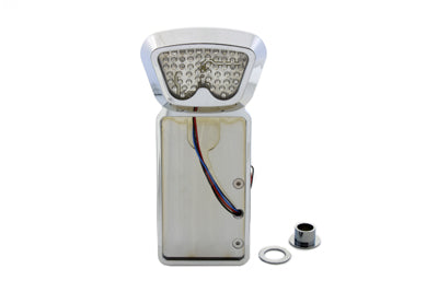 HARLEY Chrome Vertical Noid Style Tail Lamp Kit fits 1984-2007 FXST, 1 ...