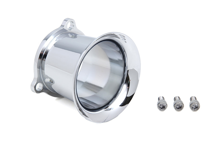 HARLEY Chrome 2.5 inch Velocity Stack CV fits 1990-2017 FXST, 1990-201 ...
