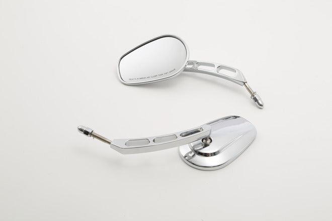 Custom Chrome HARLEY CHROME CUSTOM BILLET ARROW HEAD MIRRORS – Paniccycles