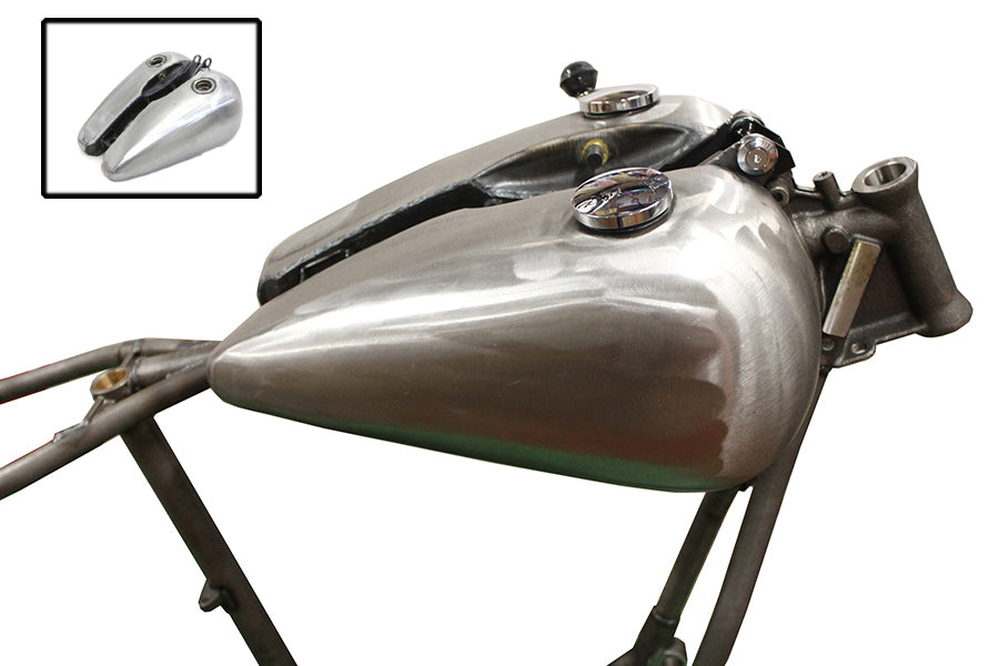 HARLEY 3.5 Gallon Tank Shifter Kit Chrome fits 1984-1999 FXST, 1986-19 ...