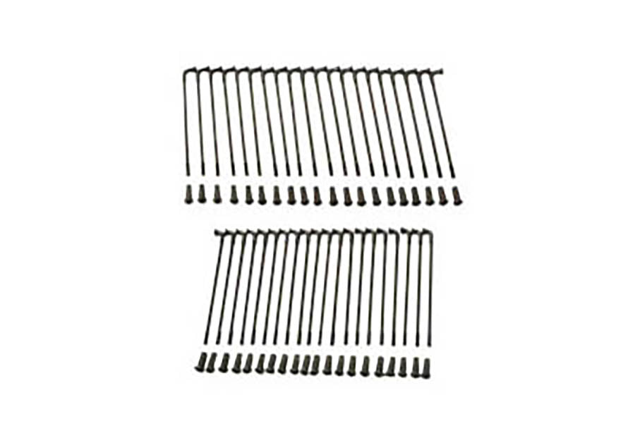 HARLEY Stainless Steel 19 inch Spoke Set Buchanan fits 1964-1972 XL, f ...